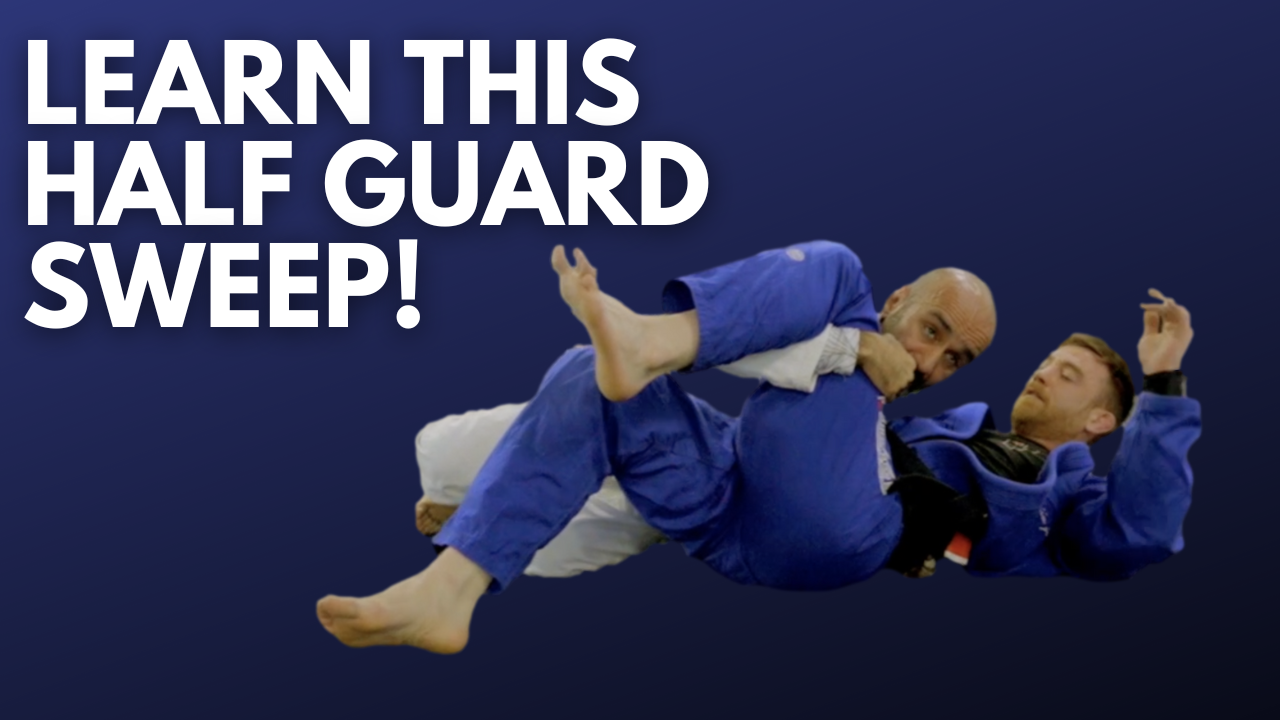 Roll Under Sweep from Half Guard – The Jiu Jitsu Brotherhood